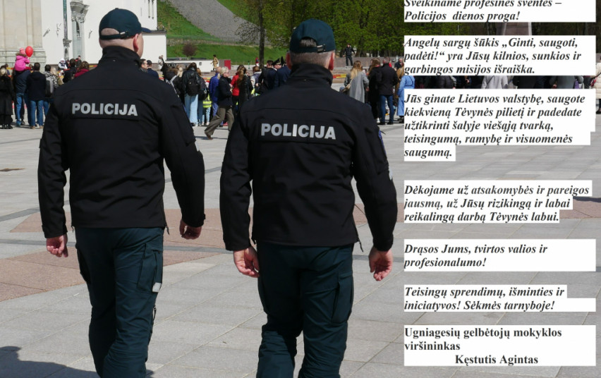 Sveikinimas Policijos – Angelų sargų – dienos proga! | Ugniagesių ...